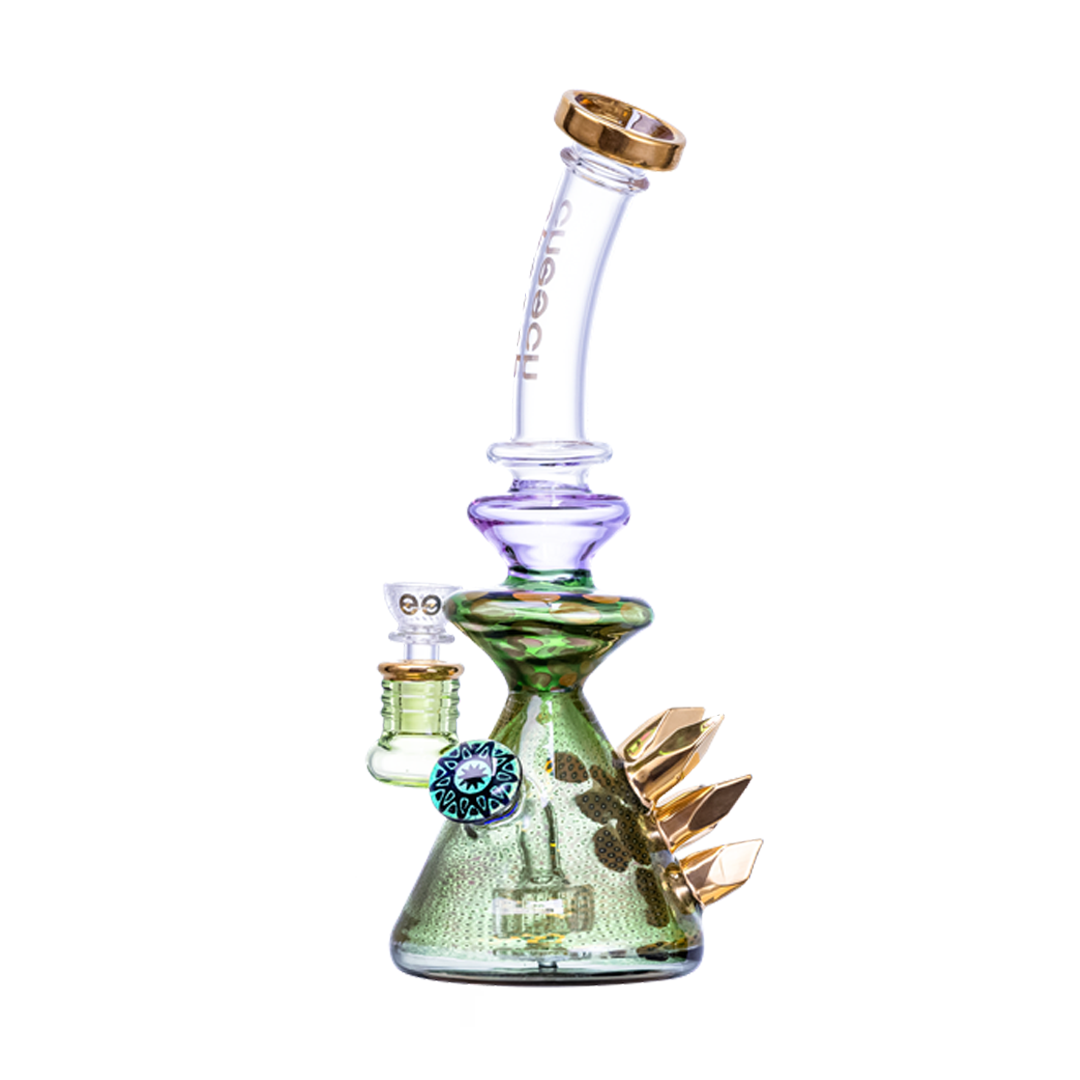 Cheech Glass 10" Multi-Color Gold Crystal Rig | Wholesale – Smoke ...